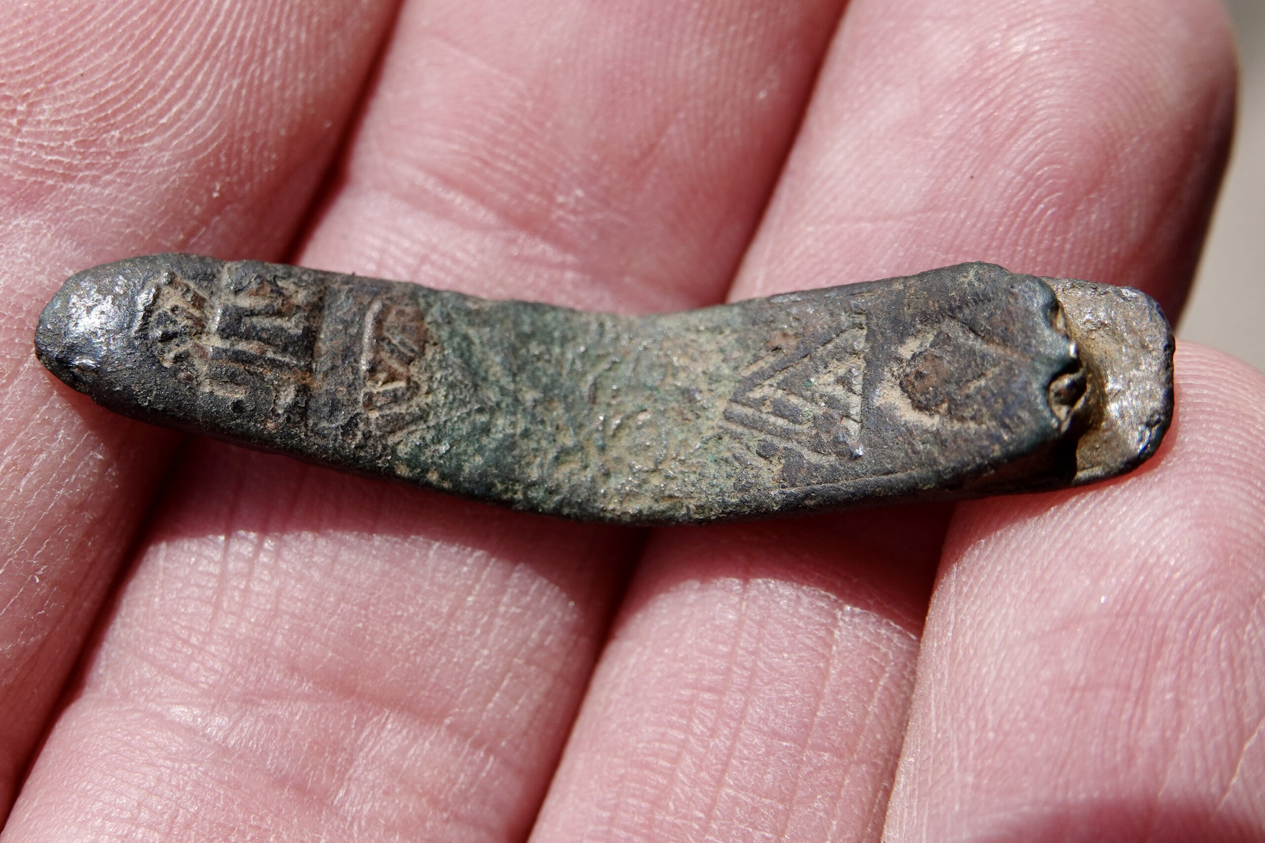 Early Medieval Strap End - Wirral Archaeology